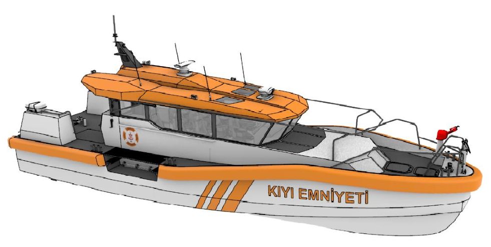 ARES Builds ARES 17 SAR Vessel for the Turkish Coastal Safety | TURDEF
